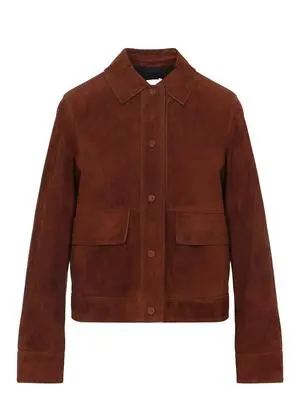 YVES SALOMON Lamb Leather Jacket - Multicolor