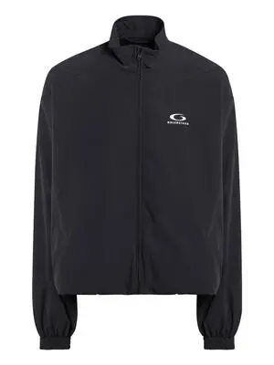 Balenciaga Washed Loop Sports Icon Zip Jacket - Black