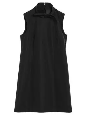 Givenchy Mini Dress With Bow Detail - Black