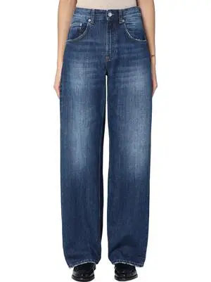 DEPARTMENT 5 Wide-leg Pop Jeans With Washed Effect - Blue