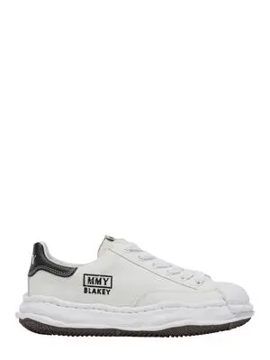 Mihara Yasuhiro Blakey Low Canvas Sneakers - White
