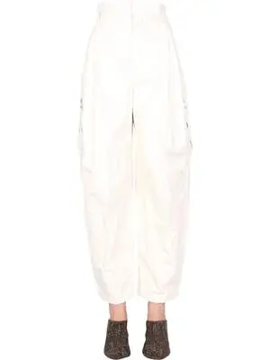 Bottega Veneta Cargo Pants - White
