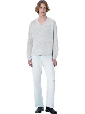 Our Legacy V-neck Knit Sweater - Multicolor