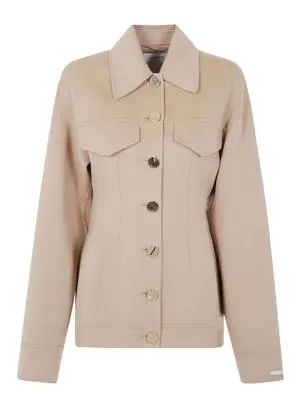 Sportmax Virgin Wool Coat - Multicolor