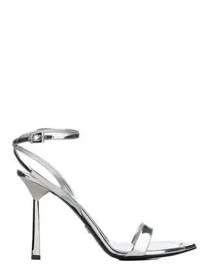 Prada Metallic Stiletto Sandals - Multicolor