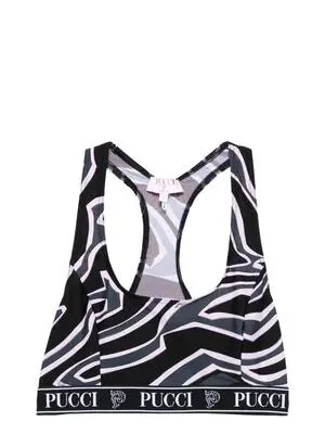 Emilio Pucci Printed Bra - Multicolor