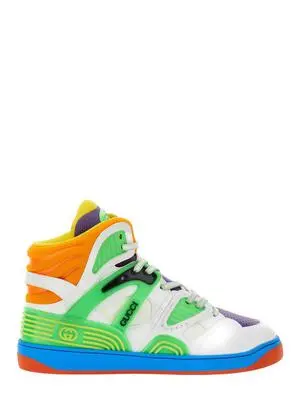 Gucci High Top Lace-up Sneakers - Multicolor