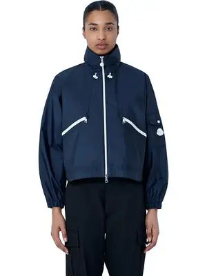 Moncler Marmacy Hooded Rain Jacket - Blue
