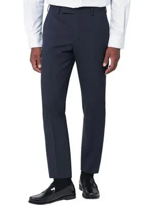 PT TORINO Tailored Virgin Wool Blend Trousers - Blue