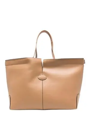TOD'S Leather Shopping Bag - Multicolor