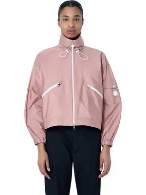Moncler Hooded Rain Jacket - Pink