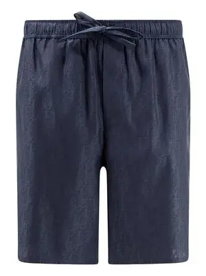 Dior Oblique Cotton And Silk Shorts - Multicolor