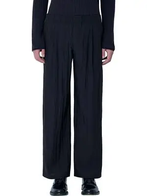 OUR LEGACY OUR LEGACY Leisure Trousers - Crinkled Wide-Leg