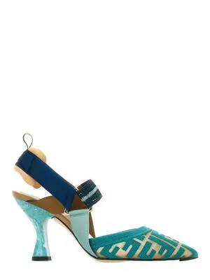 Fendi Fendi Women's Slingback Pumps Multicolor