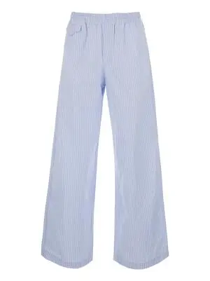 A.p.c. Cotton Elastic Waist Pants - Multicolor