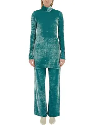 JIL SANDER Long Sleeve High Neck Top - Multicolor