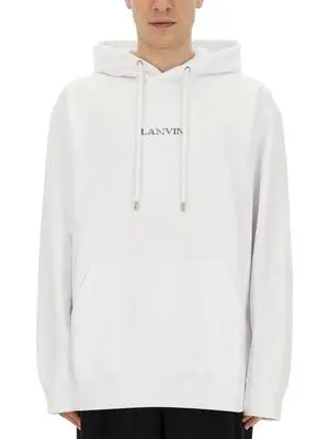 LANVIN Logo Sweatshirt - White