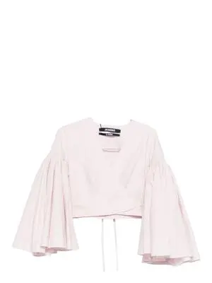 Jacquemus JACQUEMUS Le Cache Coeur Paysan Top Multicolor