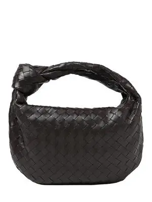 Bottega Veneta Woven Leather Handbag - Gold