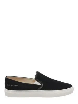 COMMON PROJECTS Minimal Slip-on Sneakers - Black