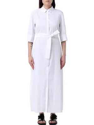 Max Mara Shirt Dress With Belt - White