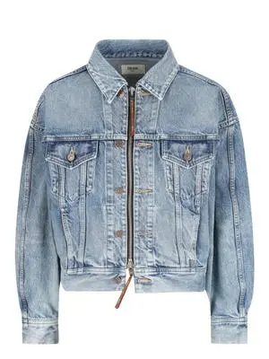 Celine Trucker Denim Jacket - Multicolor