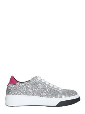 Dsquared2 Glitter Embellished Sneakers - Silver