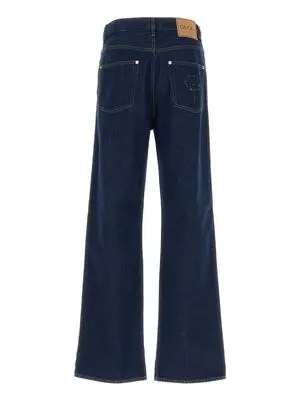 Gucci Wide Leg Jeans - Blue