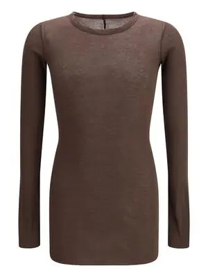 Rick Owens Long-sleeved Fitted - Gray