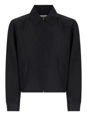 LEMAIRE Cropped Zip Jacket - Black