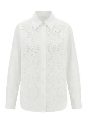 P.a.r.o.s.h Embroidered Cotton Shirt - Multicolor