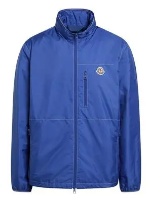 Moncler Arrakis Zip-up Rainwear Jacket With Removable Hood - Blue