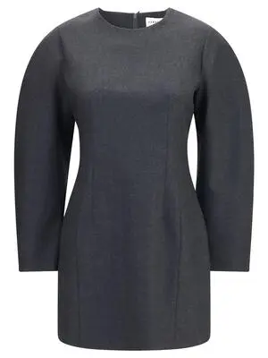 P.a.r.o.s.h Cotton Dress - Gray