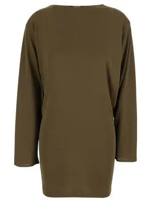 Jacquemus La Robe Mistral' Viscose Dress - Green