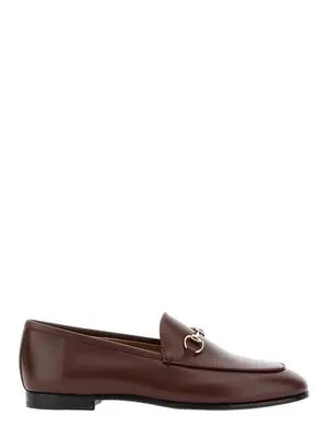 Gucci GUCCI Glossy Leather Loafers With Horsebit Detail Multicolor