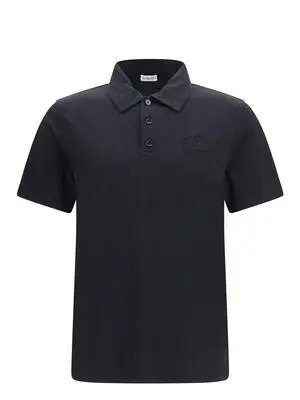 Burberry Piqué Polo Shirt - Blue