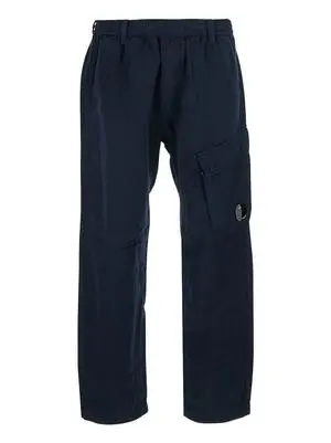 C.P. COMPANY C.P. COMPANY Cotton Linen Blend Cargo Pants Multicolor