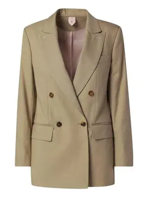 Max Mara Double-breasted Jacket - Cream