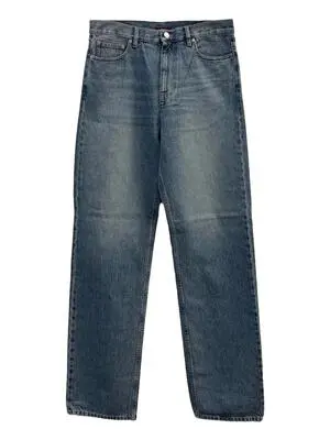 Gucci Loose Fit Cotton Jeans - Multicolor