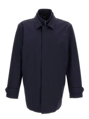 FAY FAY Jersey Stretch Morning Coat Multicolor