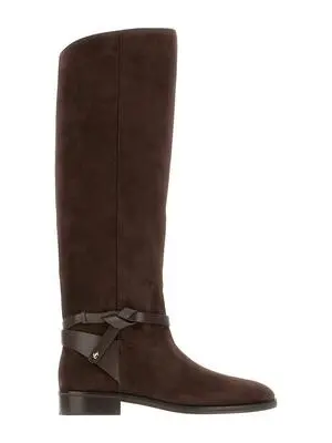 JIMMY CHOO Tall Boots With Bow Detailing - Multicolor