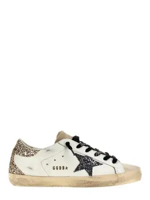 GOLDEN GOOSE GOLDEN GOOSE Superstar Sneakers With Pony Skin Effect And Animal Print