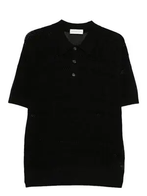 Dries Van Noten Polo Shirts - Black