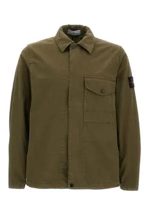 Stone Island Zip Overshirt - Multicolor