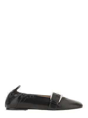 GANNI Flats With Buckle Detail - Multicolor