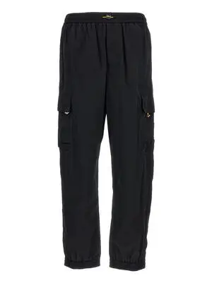 Fendi Fluid Nylon Cargo Trousers - Multicolor