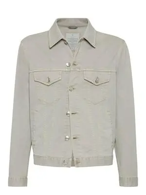 Brunello Cucinelli Cotton Denim Jacket - Multicolor