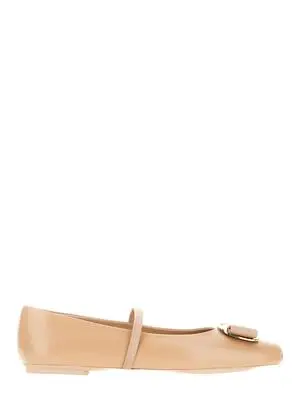 SALVATORE FERRAGAMO FERRAGAMO Ballet Flats With Bow Detail