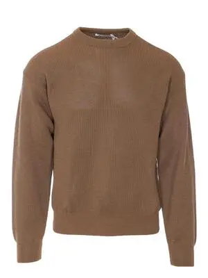 Auralee AURALEE Flat Yarn Sweater - Brown Brown