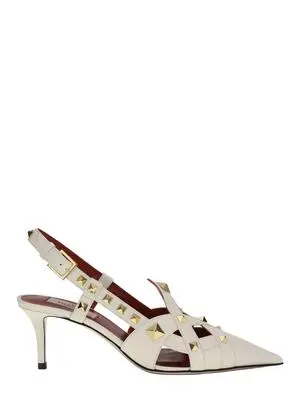 Valentino Garavani VALENTINO GARAVANI Studded Slingback Pumps Multicolor